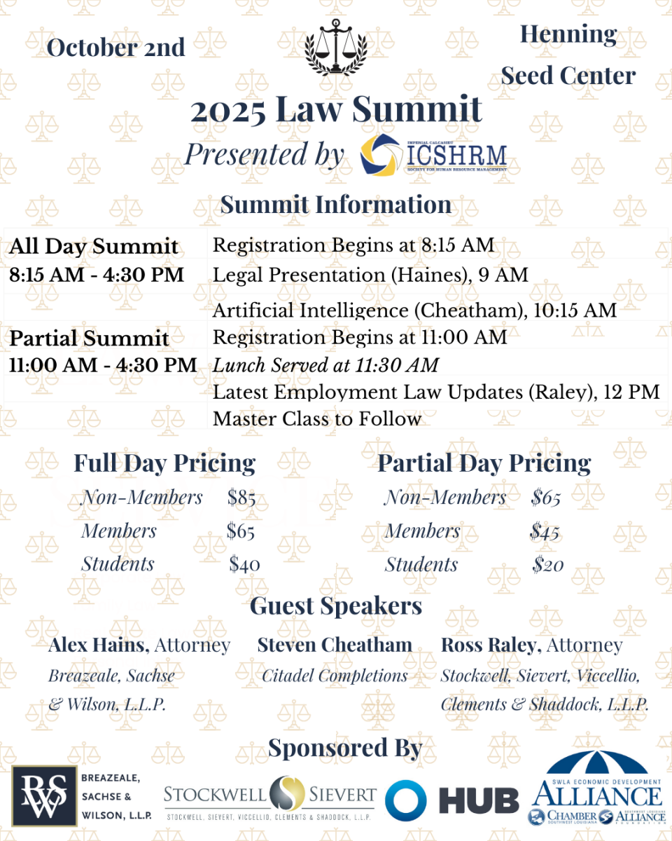 2025 ICSHRM Law Summit | Imperial Calcasieu SHRM